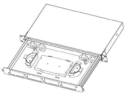 Premium Line 19” Fiber Optic Patch Panel Premium Line