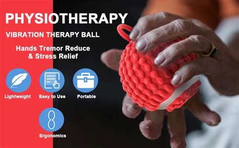 Pjjkr Physical Vibration Therapy Ball Rechargeable