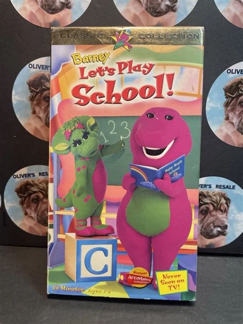 Barney Lets Play School Vhs 1999 £1172 Picclick Uk