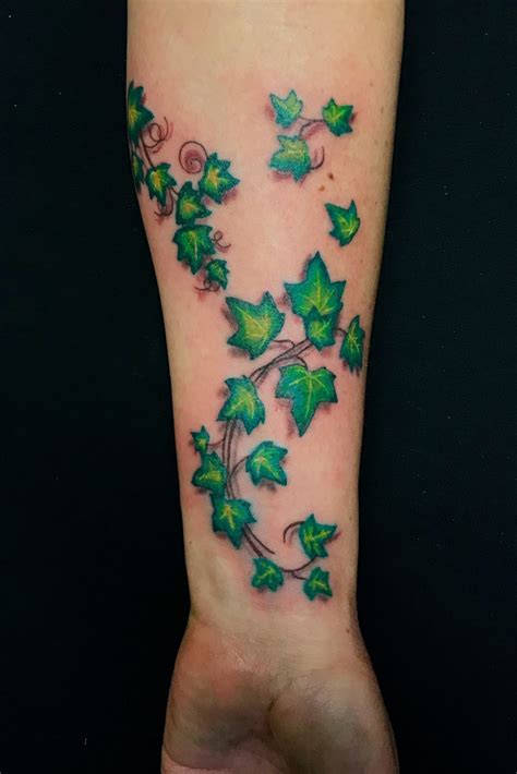 Poison Ivy Vine Tattoo