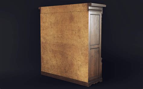 Gothic Bookcase 3d Model By Moonglade