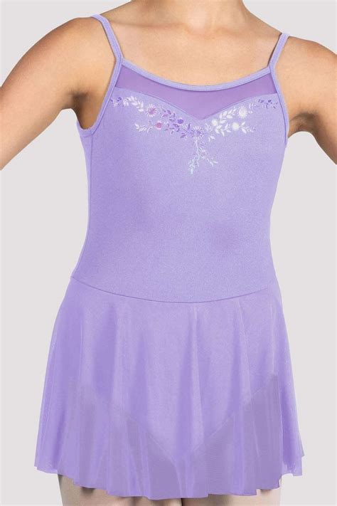 Mirella Girls Glow Camisole Skirted Leotard Bath Dancewear