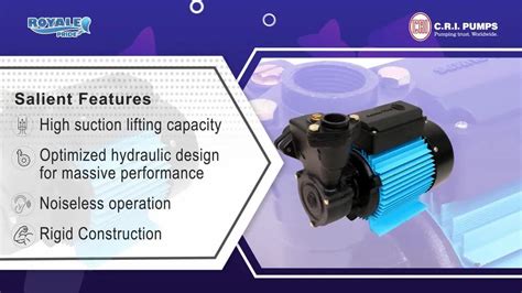 Cri Mini Pump 1hp At ₹ 3500 Piece In Indore Id 24816631155
