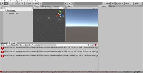 The Name Processmonobehaviourmodification Does Not Exist In The Current Context Questions
