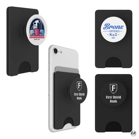Promotional Popsockets Pop Wallet Plus Customized Phone Grips