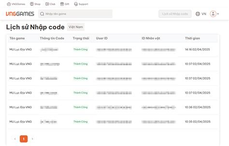 Code Mu Lục Địa Vng đầy đủ Nhất Cập Nhật Mỗi Ngày