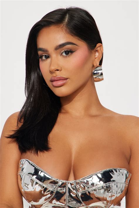 Classy Babe Earrings Silver Fashion Nova Jewelry Fashion Nova