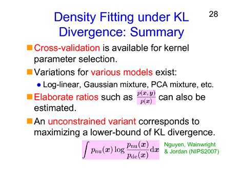 Density Ratio Estimation In Machine Learning Masashi Sugiyama Mlss 2012 Kyoto Slides