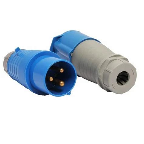 3pin Industrial Single Phase Plug Socket At ₹ 325piece Ahmedabad