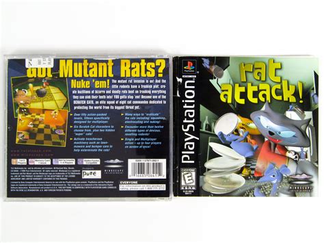 Rat Attack Playstation Ps1 Retromtl