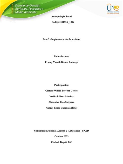 Fase 3 Implementación De Acciones Descargar Gratis Pdf Metodología De Encuesta Cuestionario