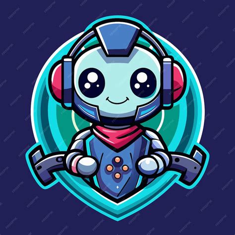 Premium Vector Cute Robot