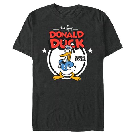 Disney Donald Duck 90th Anniversary Since 1934 Retro Vintage Short