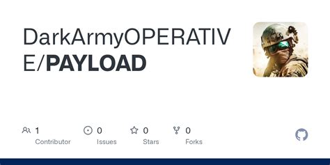 Github Darkarmyoperativepayload