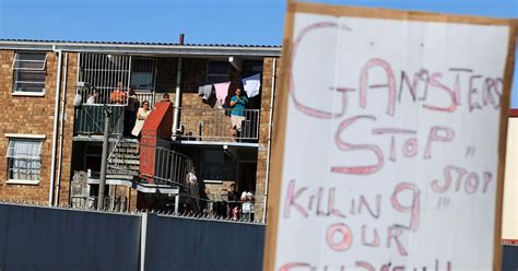 Cape Town Gang Violence Parliament Launches Crime Investigation