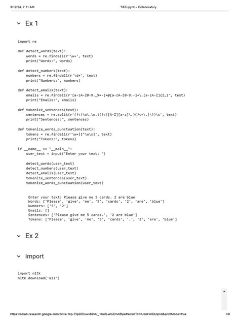 Tands Ipynb Colaboratory Pdf Cognitive Science Machine Learning