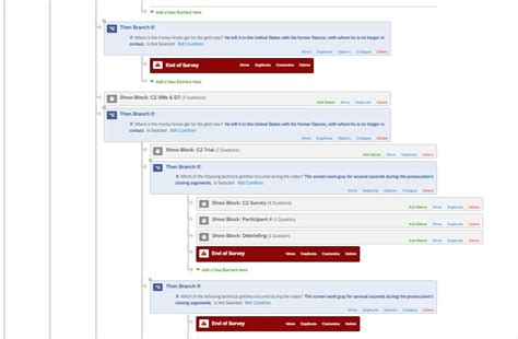 complicated survey flow issue xm community