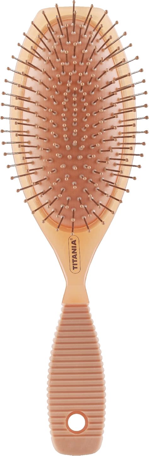 ‫titania فرشاة شعر 1821، لون خوخي Makeupae‬