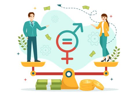 Gender Equality Illustration Pack 12 Free Download Business