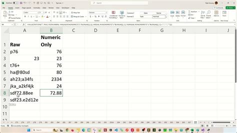 Extract A Decimal Number From A String In Excel Excel Tips And Tricks