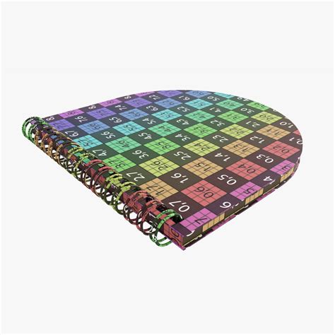 Notebook With Spiral 03 3d 모델 다운로드 생활과 여가 On