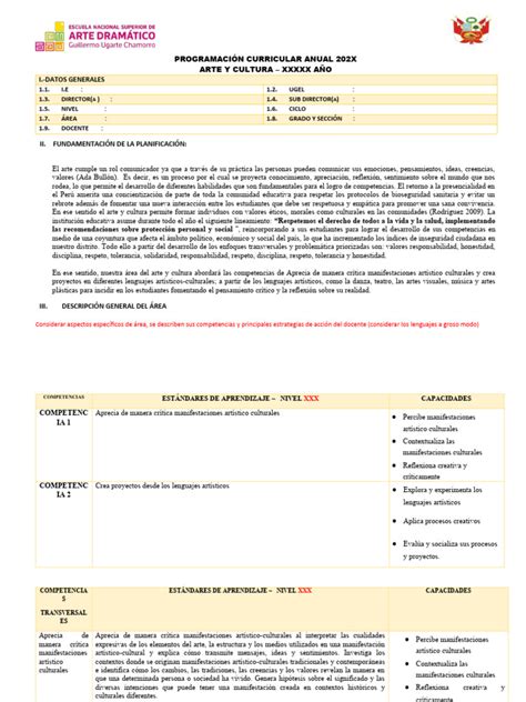 Esquema De Programacion Anual 2022 Descargar Gratis Pdf Evaluación