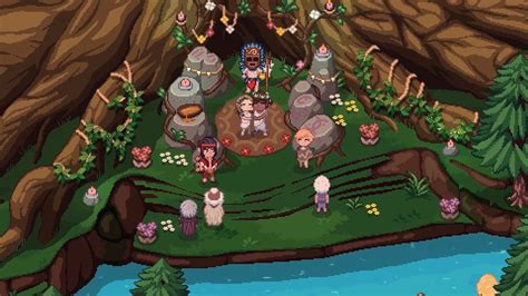 Tt Be A Part Of A Thriving Pixelated Stone Age Community In Our Game