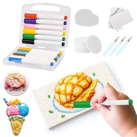 Magic Puffy Paint Ultimate Magic Texture Painting Kit 3d Drawing