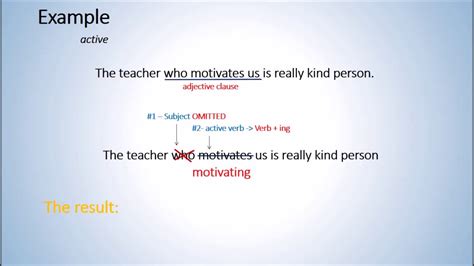 How To Reduce A Adjective Clause Youtube