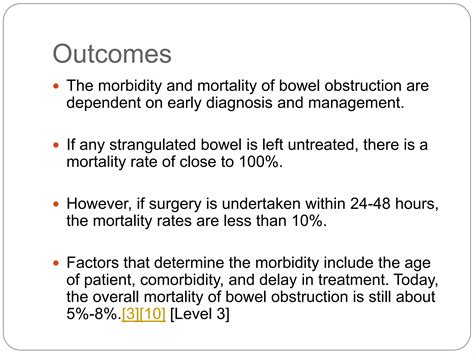 Small Bowel Obstruction Presentationpptx
