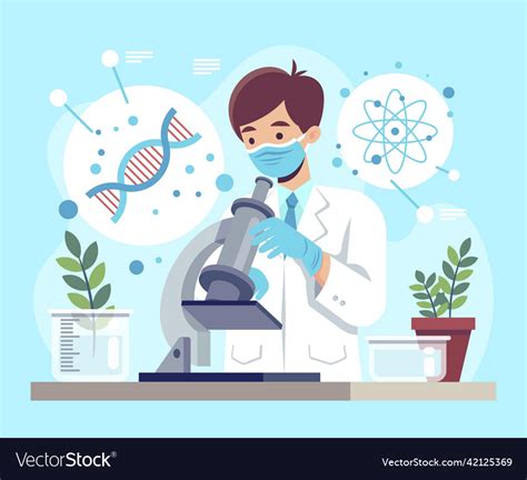 Lab Testing Royalty Free Vector Image Vectorstock
