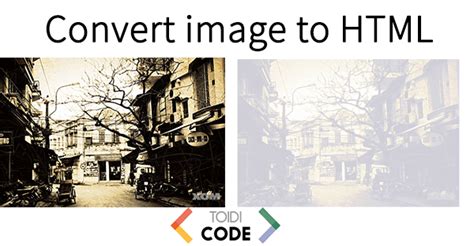 Chuyển ảnh thành code HTML với PHP