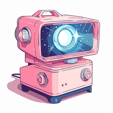 Projector Vector Set Simple And Minima Premium Ai Generated Vector