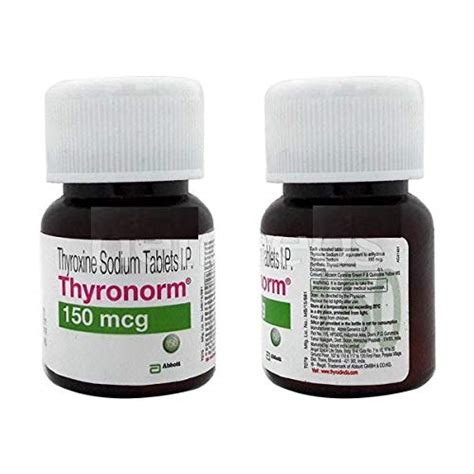 Thyronorm 150 Bottle Of 120 Tablets Health And Personal Care