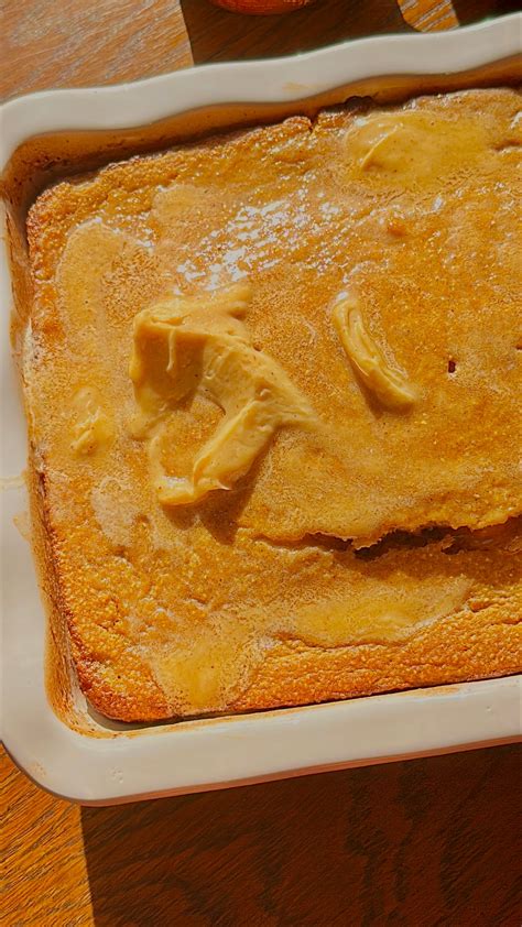 Sweet Potato Cornbread With Maple And Cinnamon Butter Churn