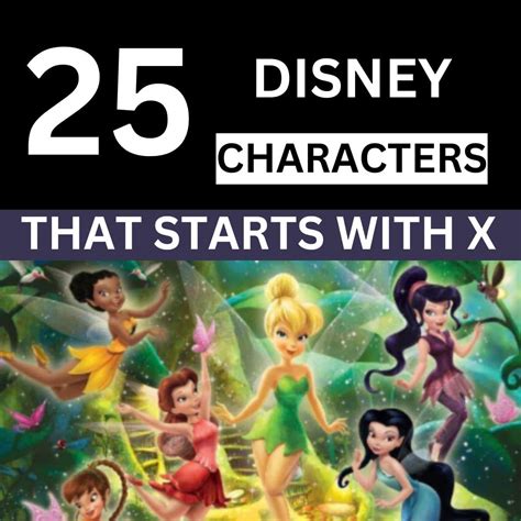 25 Cool Disney Characters With X Approaching Home