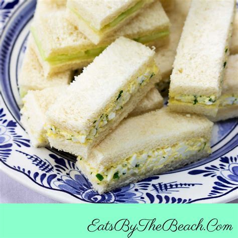 Easy Egg Salad Finger Sandwiches Recipe Finger Sandwiches Tea