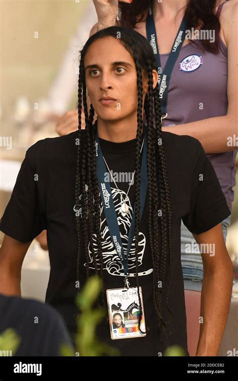 Roxane Depardieu Attends The Day 3 Of The 5th Longines Paris Eiffel Jumping On July 7 2018 In