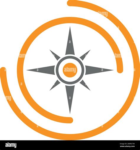 Compass Travel Logo Tourism Compass Logo Stock Vector Image And Art