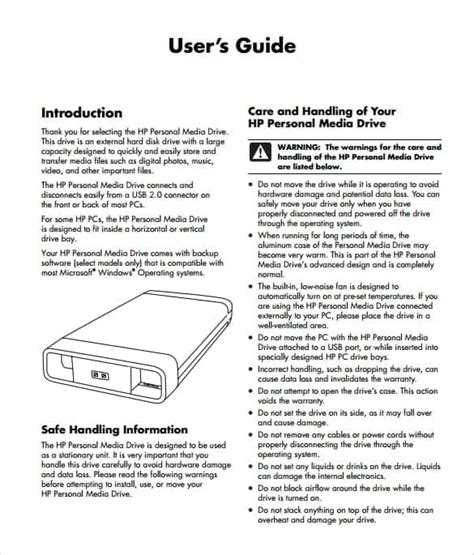 21+ Free User Manual Templates - Word Excel Formats