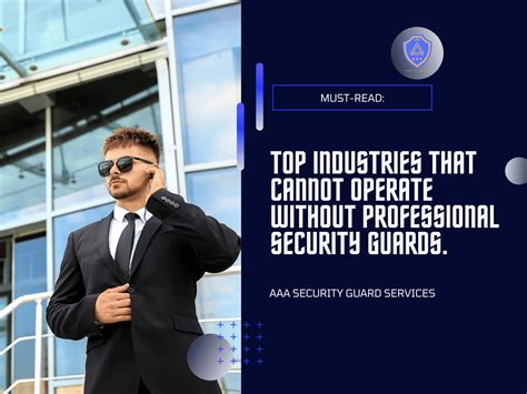 Texas Industries That Cant Operate Without Professional Security Guards