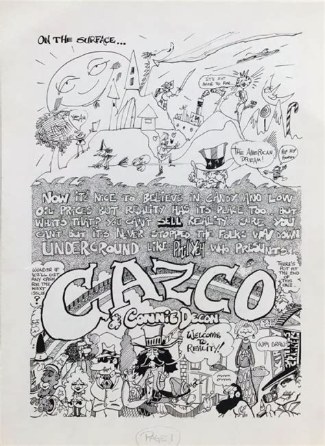 Cazco And Connie Decon Pg 1 In Christian Stoklass Yeh Phil Comic Art