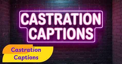 Castration Captions Fun Bold And Creative Lines For Every Post