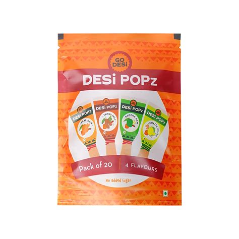 Go Desi Assorted Desi Popz Candy Price Buy Online At ₹100 In India
