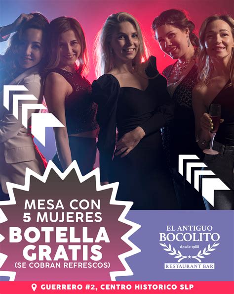 Bar 👯‍♀️ ¡noche De Chicas En El Antiguo Bocolito 🍸 👯‍♀️ Martes A