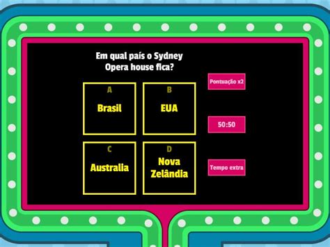 Sydney Opera House E Austrália Gameshow Quiz