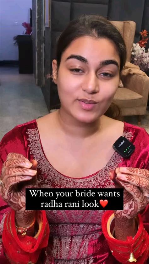 Bride Wants Radha Rani Look Indian Bridal Makeup Bridal Makeup