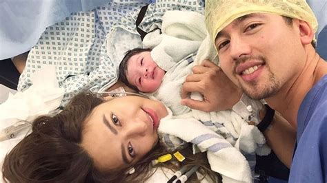 Bangs Garcia On Husband Lloydi Birchmore Its As If He Gave Birth Too