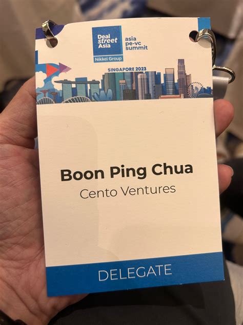 Will Be At Deal Street Asia Conference The Next 2 Days Look Forward To Catching Up With Friends