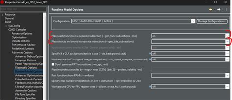 Tms320f28069m Program Will Not Fit Into Available Memory C2000 Microcontrollers Forum C2000